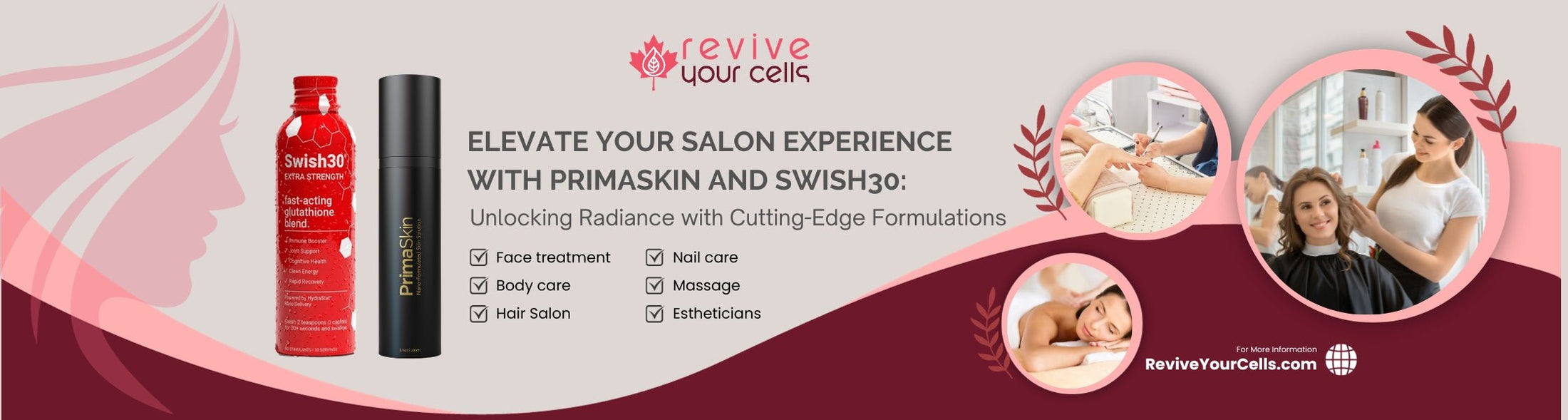 Elevate Your Salon Experience with PrimaSkin and Swish30: Unlocking Ra – ReviveYourCells